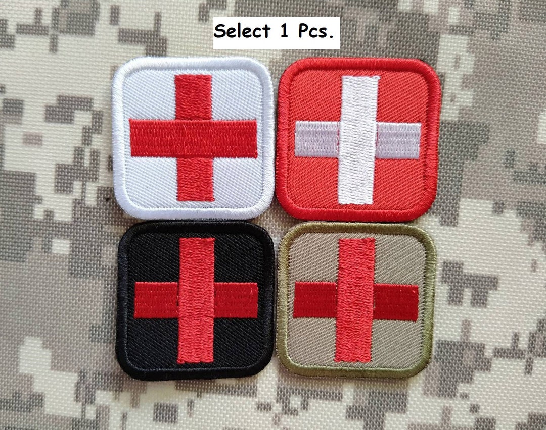 Red Cross Medic Patch EMS EMT Paramedic Medic Patch, First Aid ...