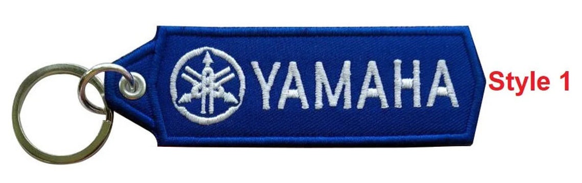 Yamaha Key Chain Embroidery Yamaha Motorcycle Biker Racing Key | Etsy