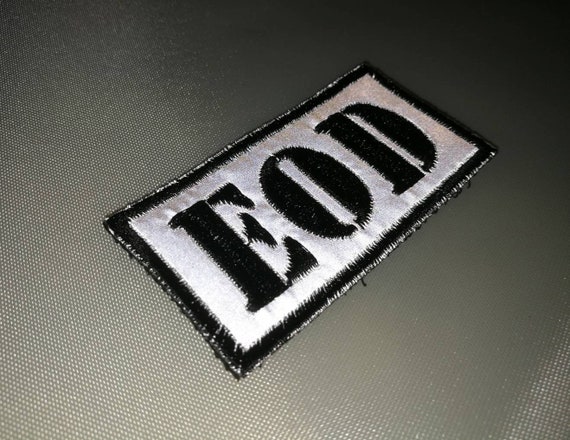 Reflective patch EOD patch EOD tag Fire Fighter EOD patch | Etsy