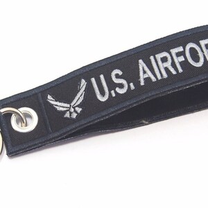 US Air Force Military Army Custom Text Name Embroidered Tag | Etsy