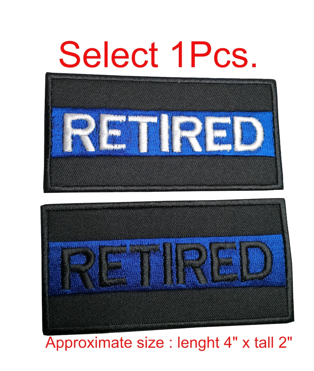 RETIRED Blue Line Patch Police Thin Blue Line Swat Rescue Thin Line ...