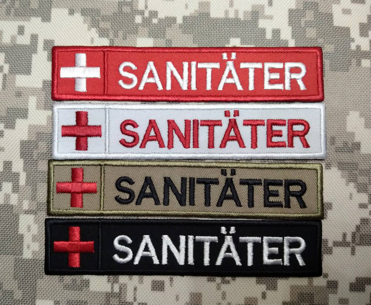 SANITATER Red Cross Patch Medic Patch Paramedic EMS EMT Rescue - Etsy
