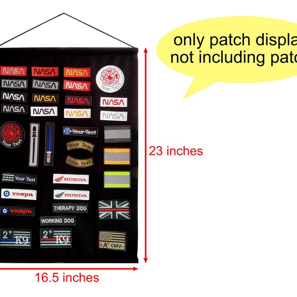 Morale Patch Display Board - Etsy