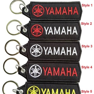 Yamaha Key Chain Embroidery Yamaha Biker Motorcycle Key Chain - Etsy