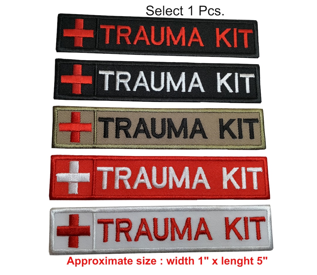 1 Pcs. TRAUMA KIT Red Cross Firs Aid Paramedic Medic Ems EMT Rescue ...