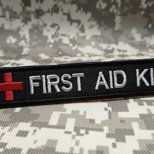 First Aid Kit Patch Red Cross Medic Patch Paramedic EMS EMT Rescue ...