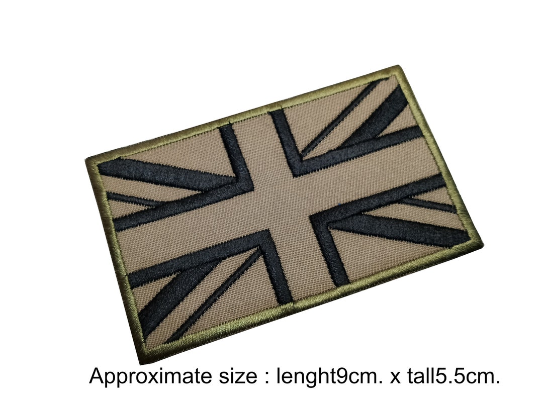 Union Jack Flag UK Flag Patch Morale Embroidered D.I.Y. International ...