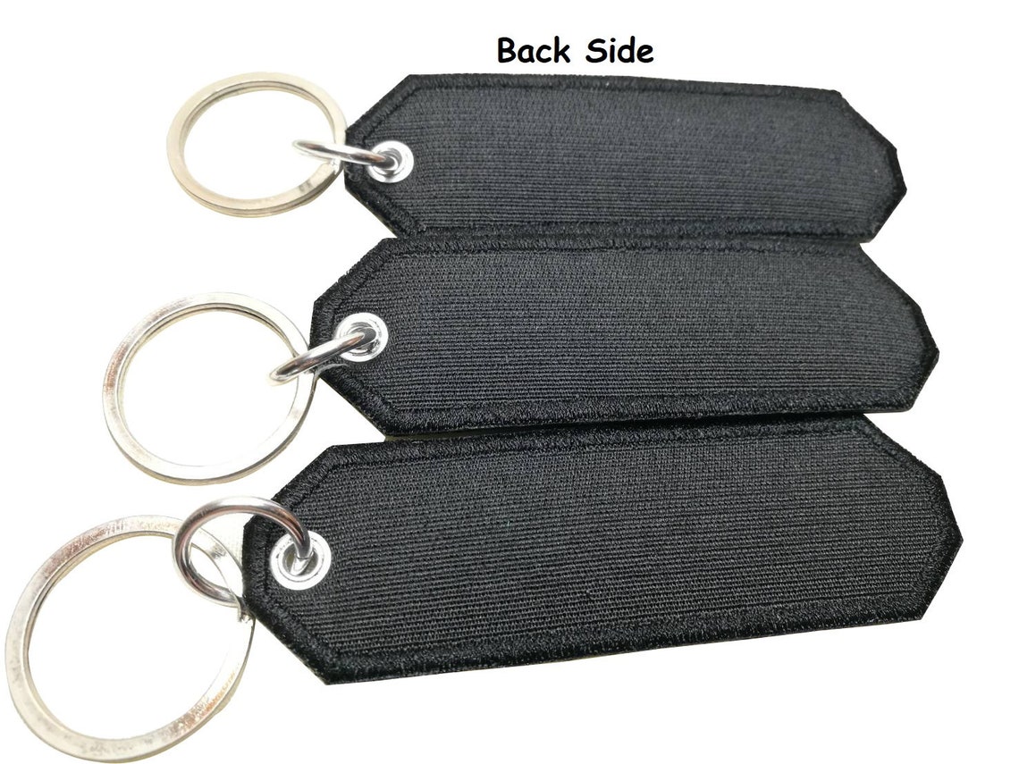 Key Chain Embroidery Kawasaki Biker Racing Key Chain Kawasaki - Etsy