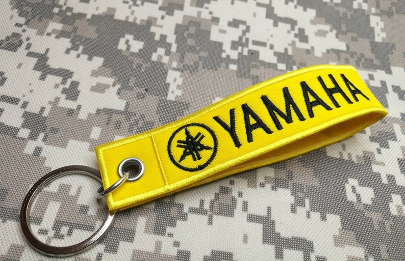 Yamaha key chain Yamaha Biker motorcycle racing key chain | Etsy