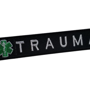 1pcs.star of Life TRAUMA Patch Paramedic Medical EMT EMS Rescue ...