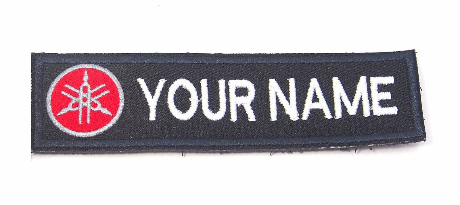Yamaha patch Custom Text name text Your Text Yamaha racing | Etsy
