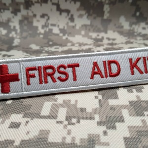 First Aid Kit Patch Red Cross Medic Patch Paramedic EMS EMT Rescue ...