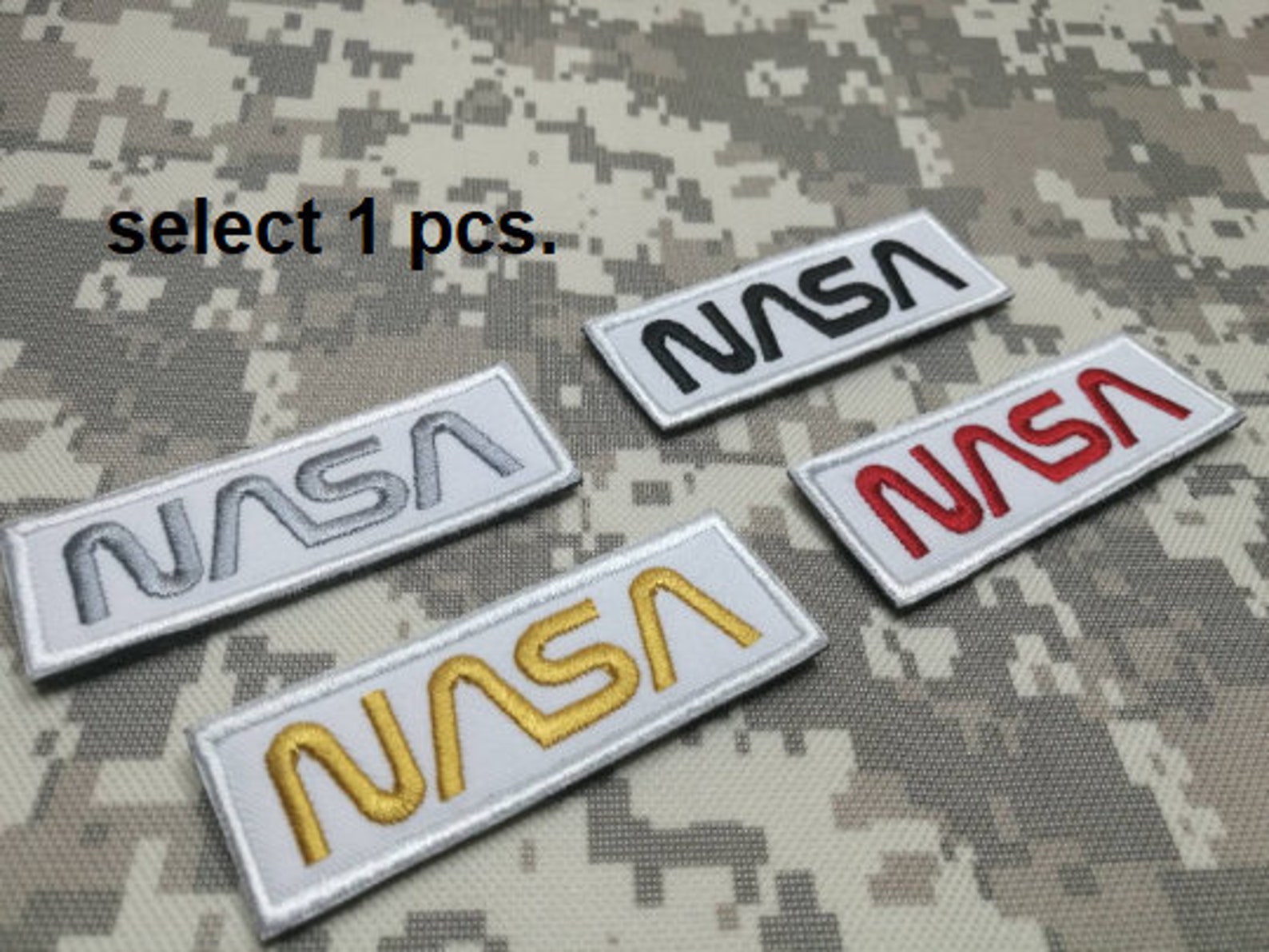 1 PCS. NASA Patch Nasa Name Tape DIY Patch Decorate Patch - Etsy