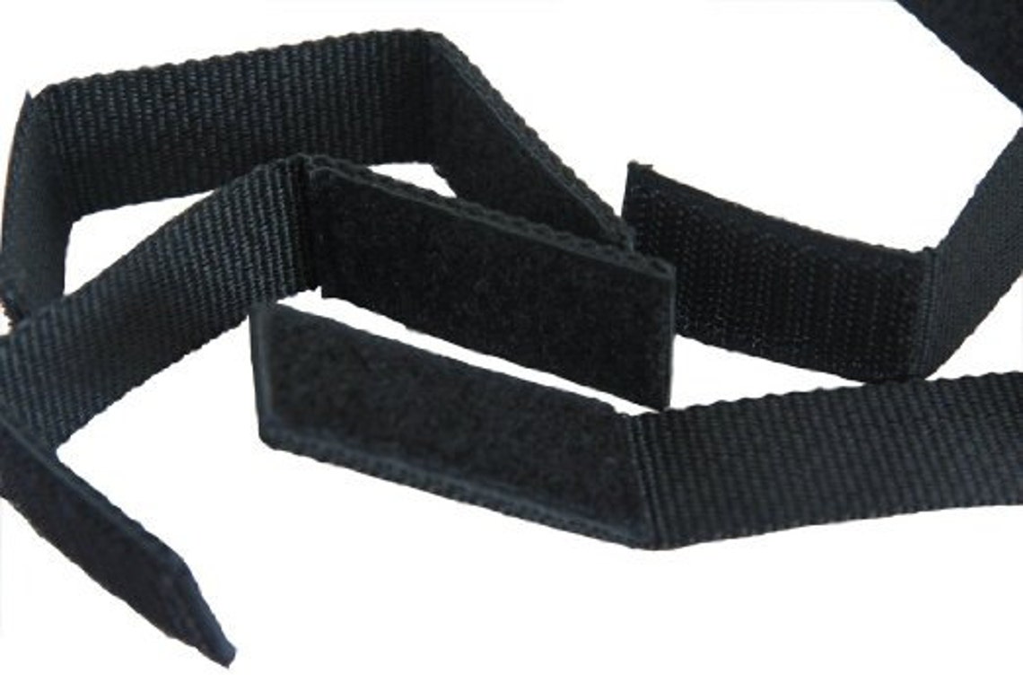 4 Tactical Magic Tape Attach Army Police Security Guard Black | Etsy