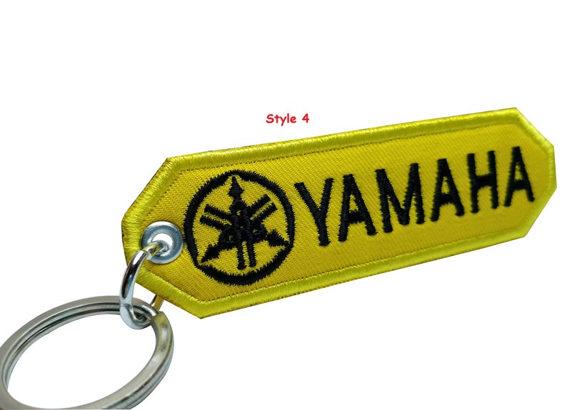 Yamaha Key Chain Embroidery Yamaha Motorcycle Biker Racing Key | Etsy