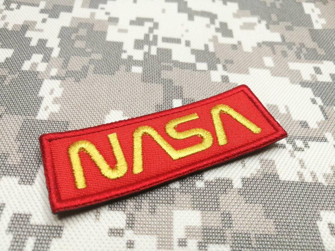 1 PCS. NASA Patch Nasa name tape DIY patch Decorate patch | Etsy