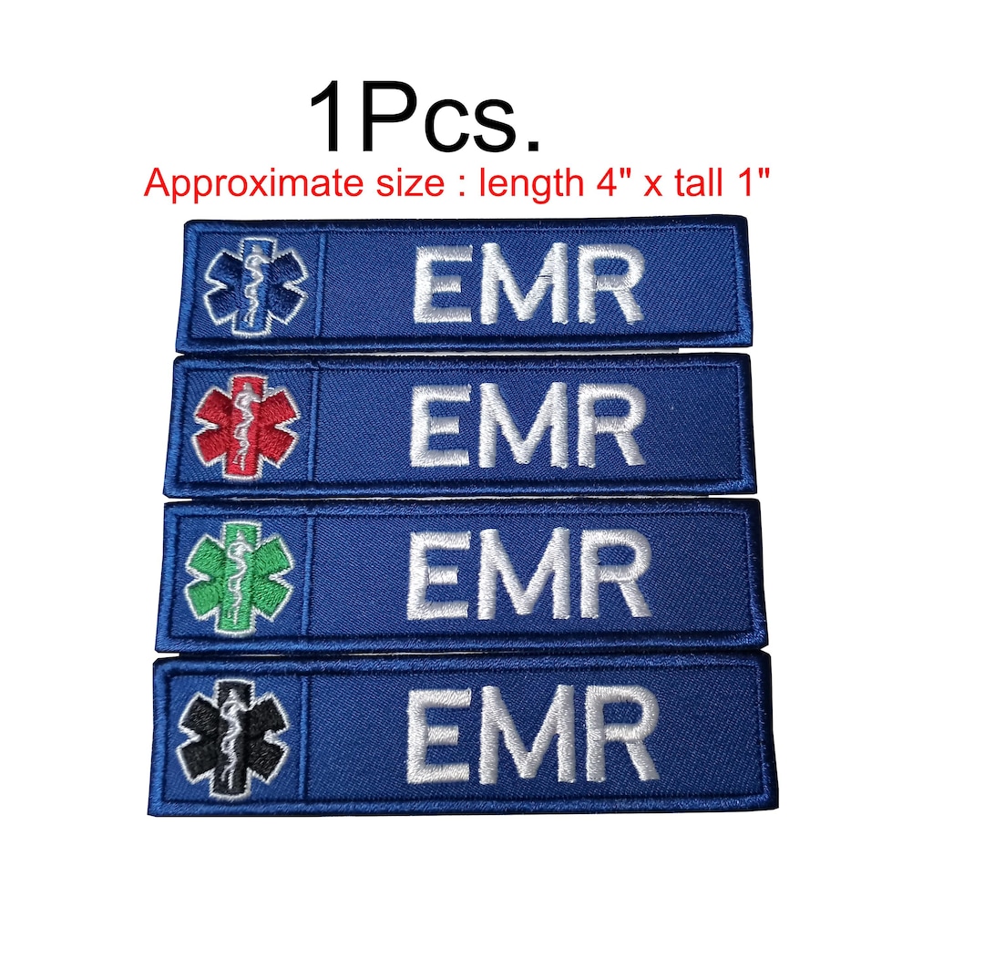 1pcs.star of Life EMR EMT EMS Patch Medical Medic Paramedic Rescue ...