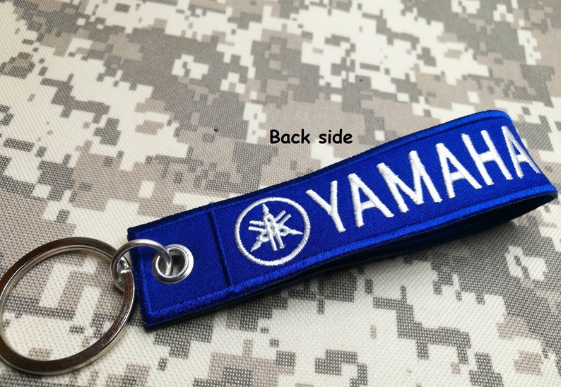 Yamaha key chain Yamaha Biker motorcycle racing key chain | Etsy