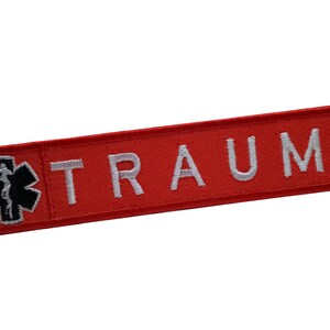 1pcs.star of Life TRAUMA Patch Paramedic Medical EMT EMS Rescue ...