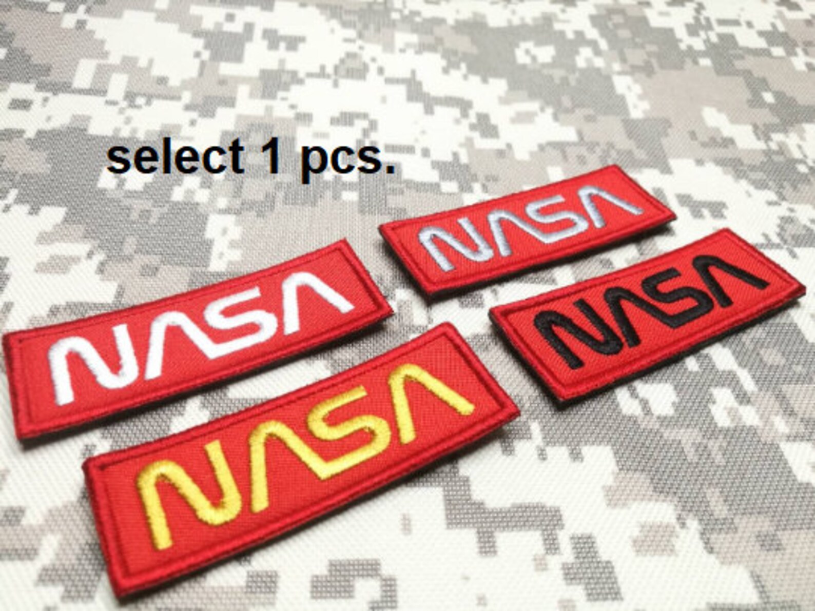 1 PCS. NASA Patch Nasa name tape DIY patch Decorate patch | Etsy