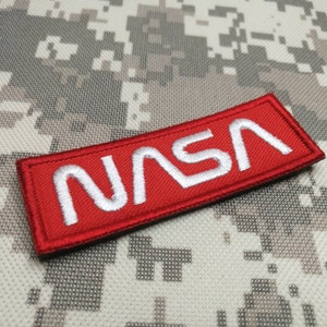 1 PCS. NASA Patch Nasa Name Tape DIY Patch Decorate Patch Embroidered ...