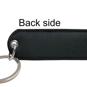 Thin Blue Line Key Chain Custom Name Your Text Thin Blue Line Police ...