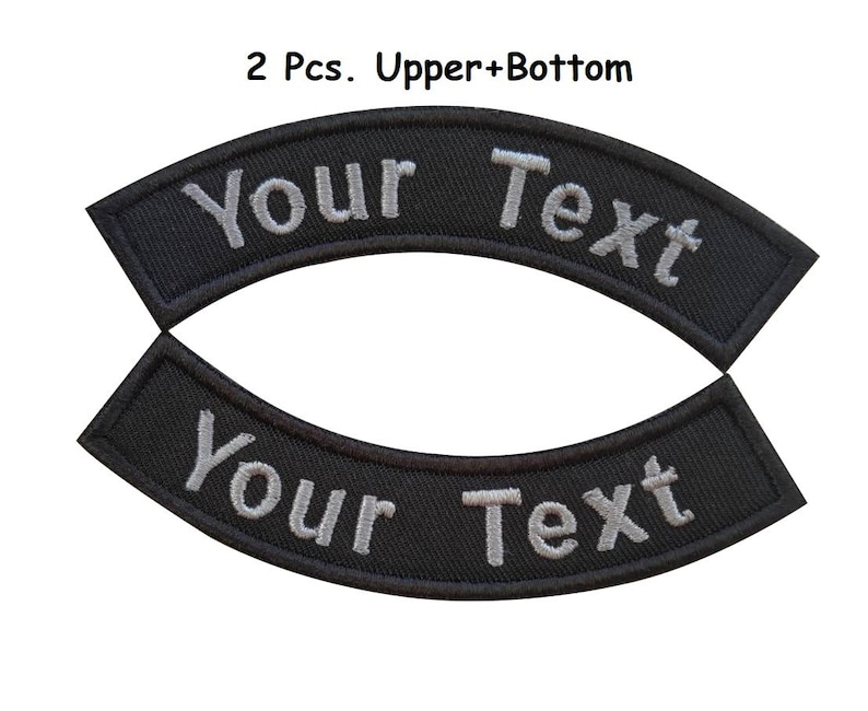 2 Pcs. Curve Custom Name Tag Your Text Name Tag Name Tape - Etsy