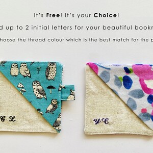 Birds Deers Corner Bookmark Cup Coaster Bookmark Set - Etsy