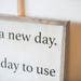 This is the Beginning of a New Day Vertical Oversized Wood Sign - Etsy