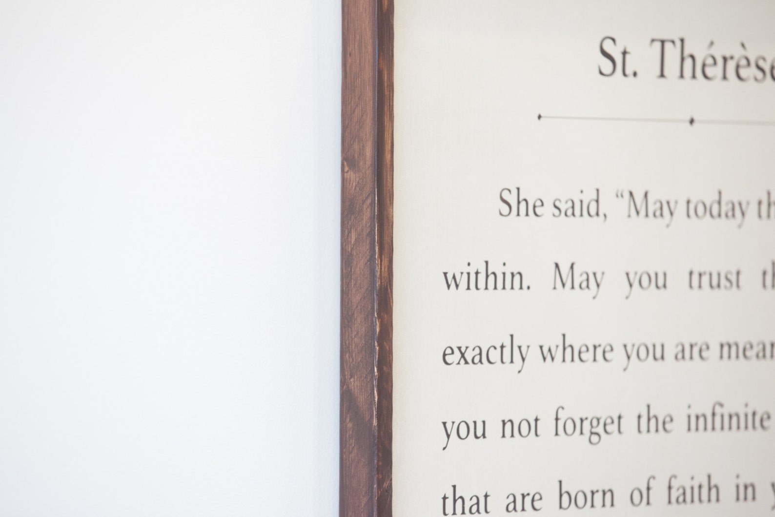 Saint Teresa Mother Teresa Wood Sign - Etsy