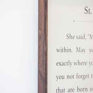 Saint Teresa - Mother Teresa - Wood Sign - Etsy