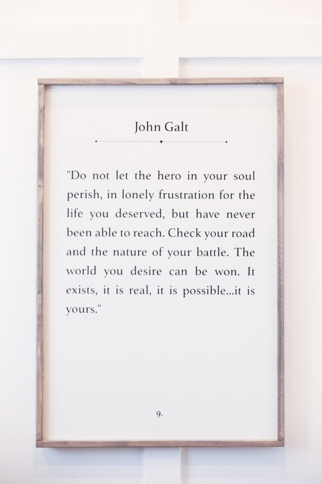 John Galt Quote - Wood Sign - Etsy