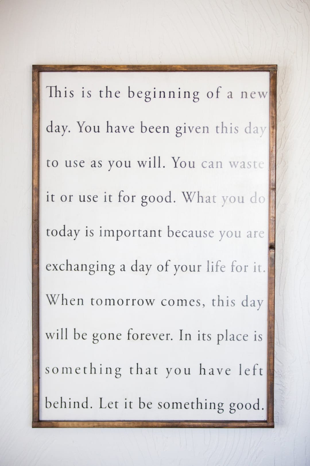This is the Beginning of a New Day - Vertical - Wood Sign - Etsy