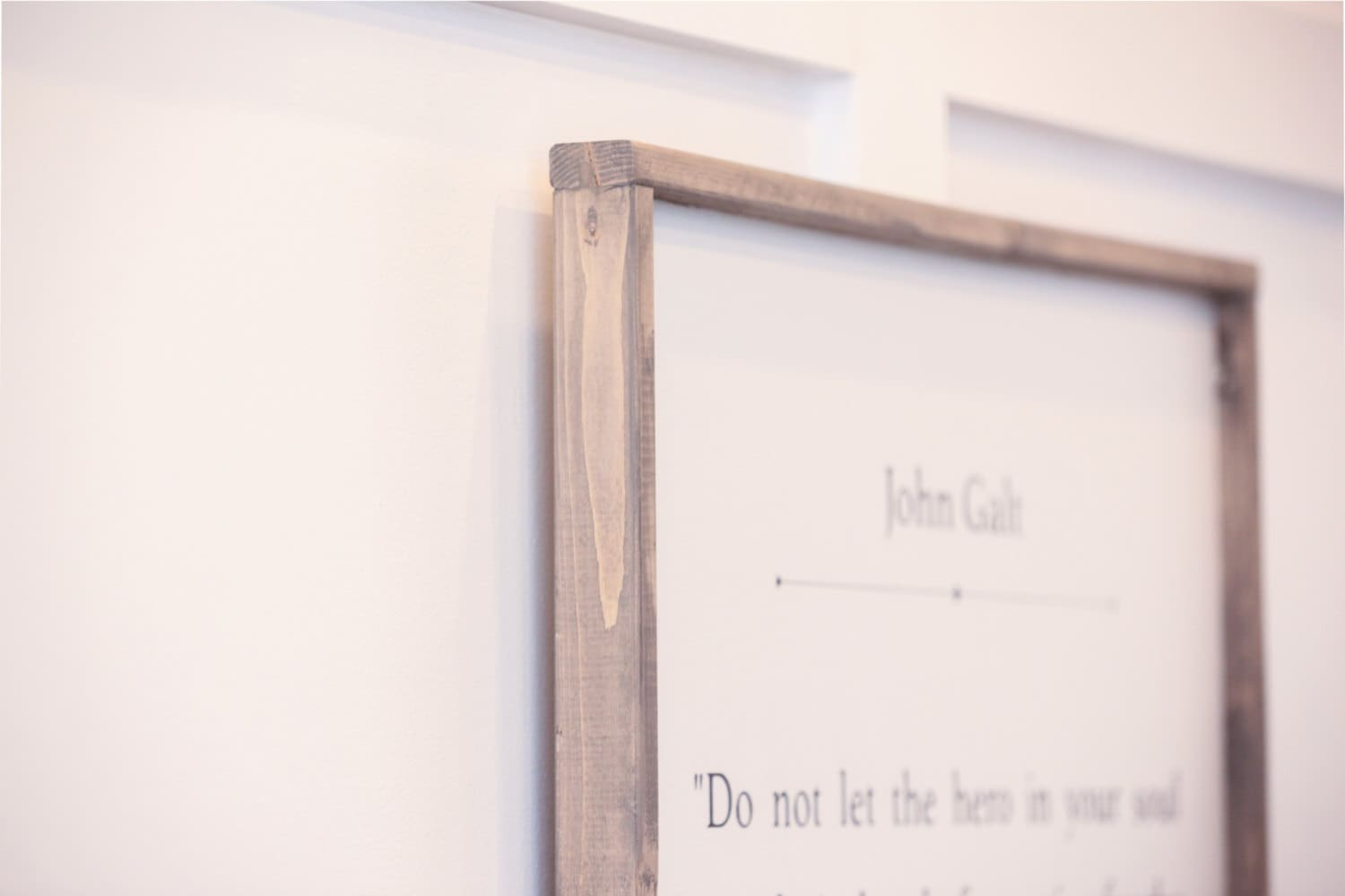 John Galt Quote Wood Sign | Etsy