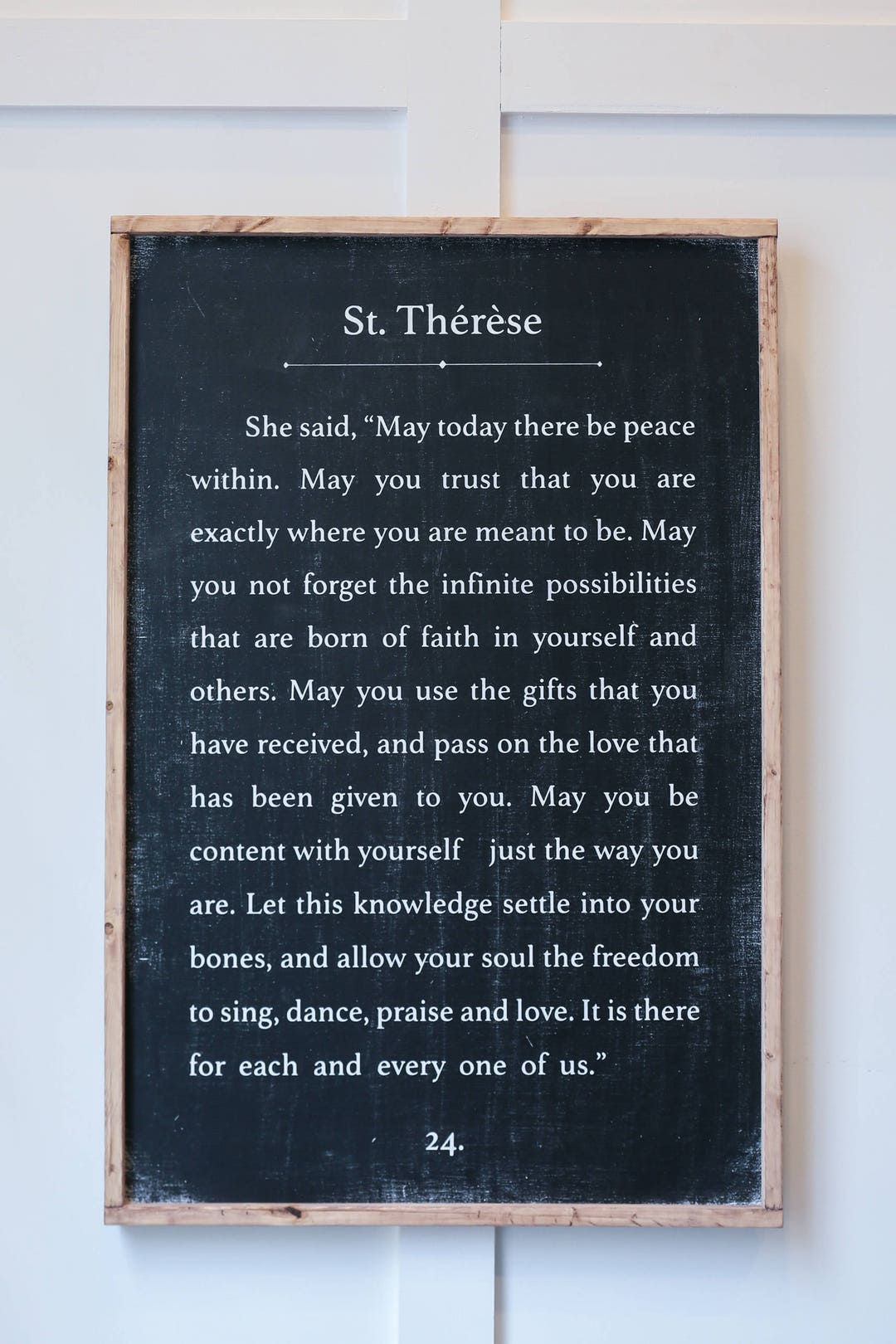 Mother Teresa - Saint Teresa - Wood Sign - Etsy