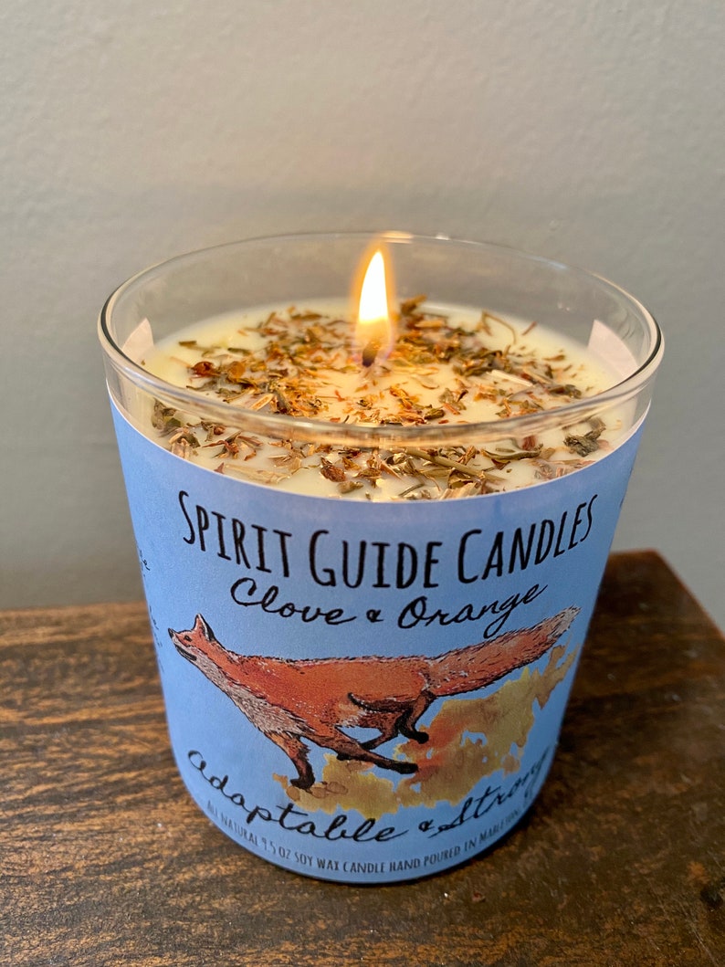 Fox Spirit Guide Ritual Candle-Reiki infused-All Natural | Etsy