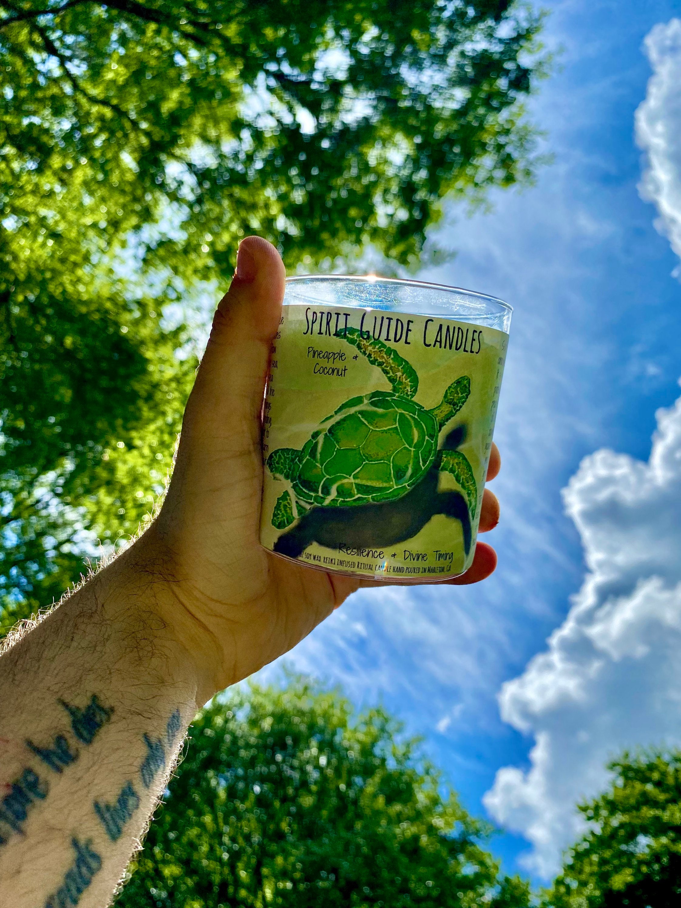 Sea Turtle Spirit Guide Reiki infused Ritual Candle All | Etsy