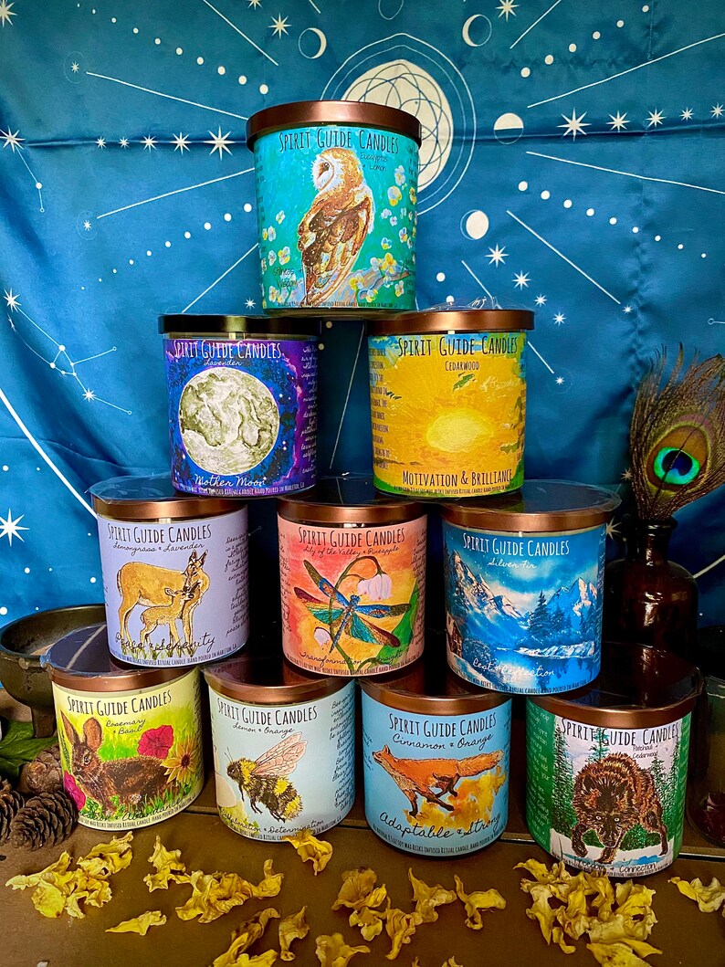 Fox Spirit Guide Ritual Candle-reiki Infused-all Natural | Etsy