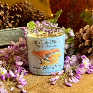 Fox Spirit Guide Ritual Candle-reiki Infused-all Natural, Essential Oil ...