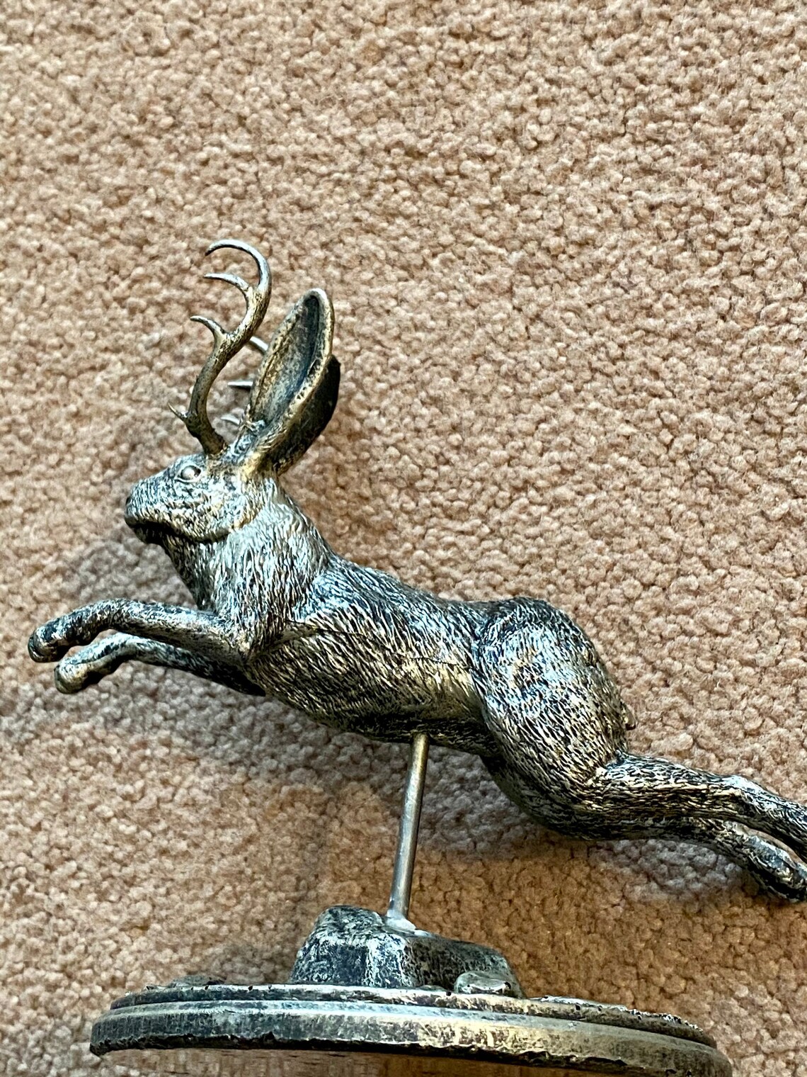 Jumping Jackalope Mini Statue - Etsy