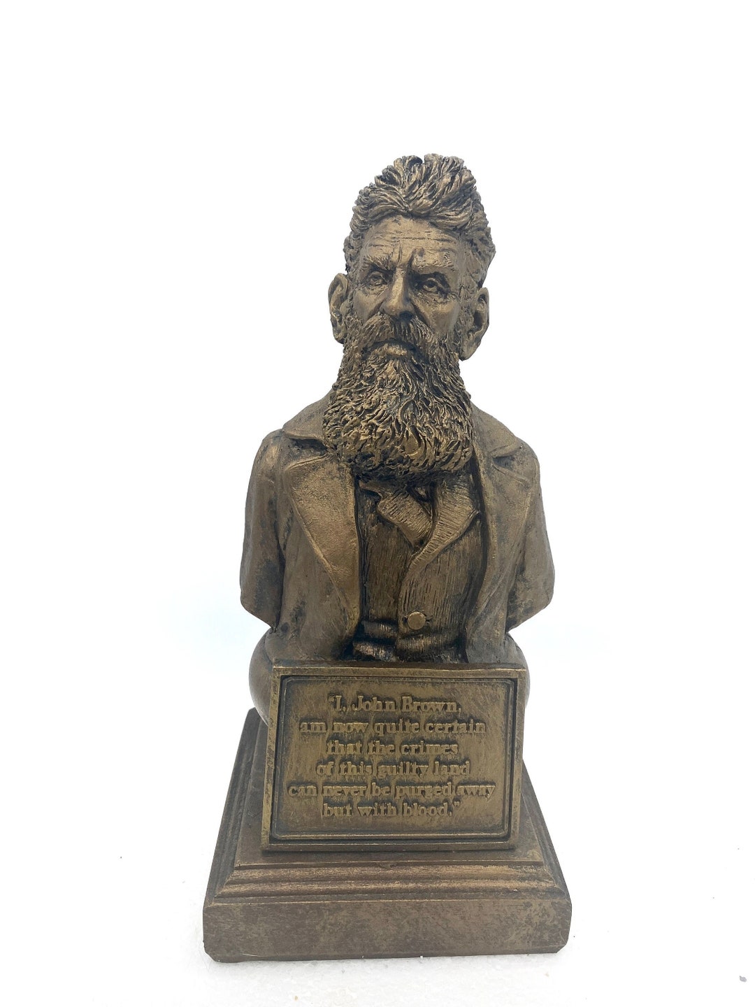 John Brown Bust (bronze Finish) - Etsy