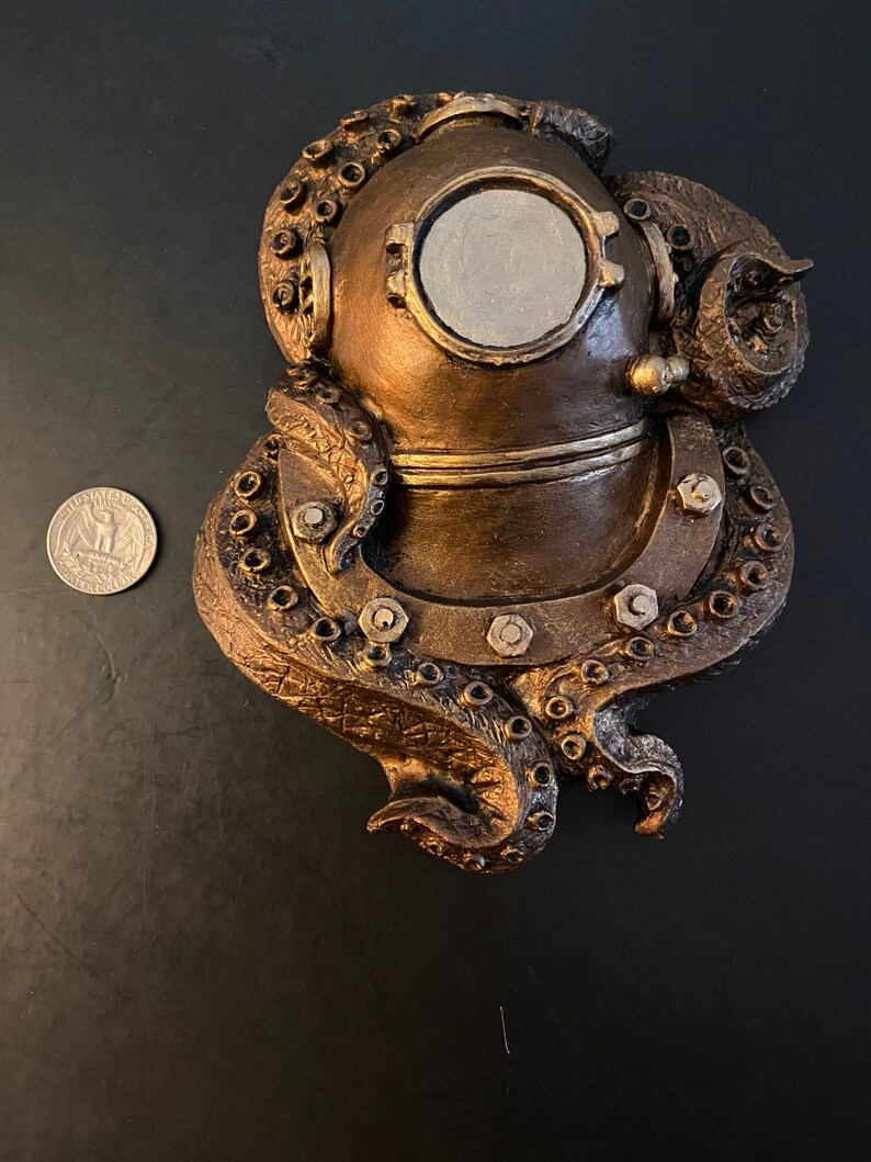 Diving Helmet Wall Plaque | Etsy