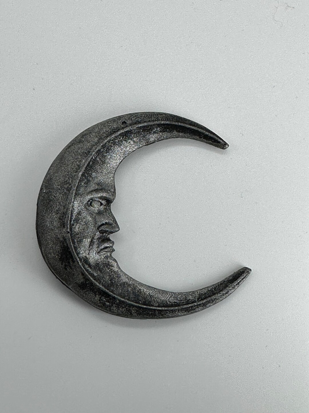 Crescent Moon Man Magnet - Etsy