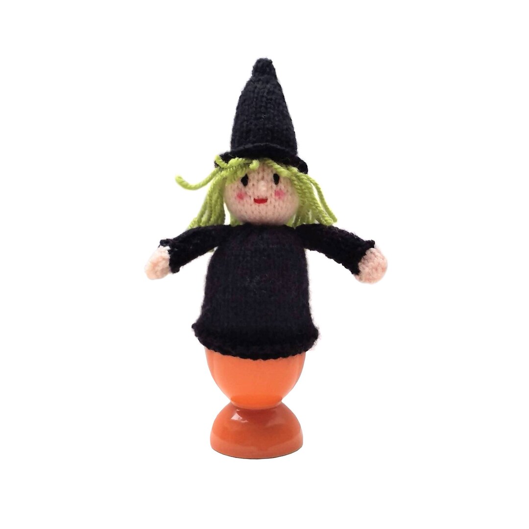 Witch Egg Cosy Knitting Pattern, Knit a Witch Egg Cover, Instant ...