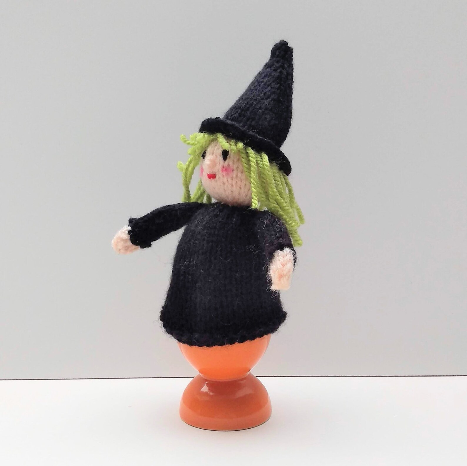 Witch Egg Cosy Knitting Pattern, Knit a Witch Egg Cover, Instant ...