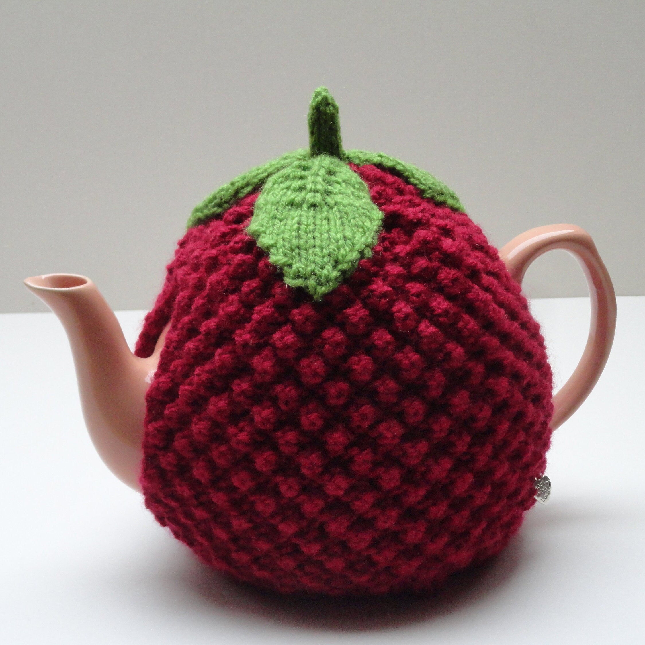 Raspberry Tea Cosy Knitting Pattern: Two Sizes (PDF Download) - Etsy