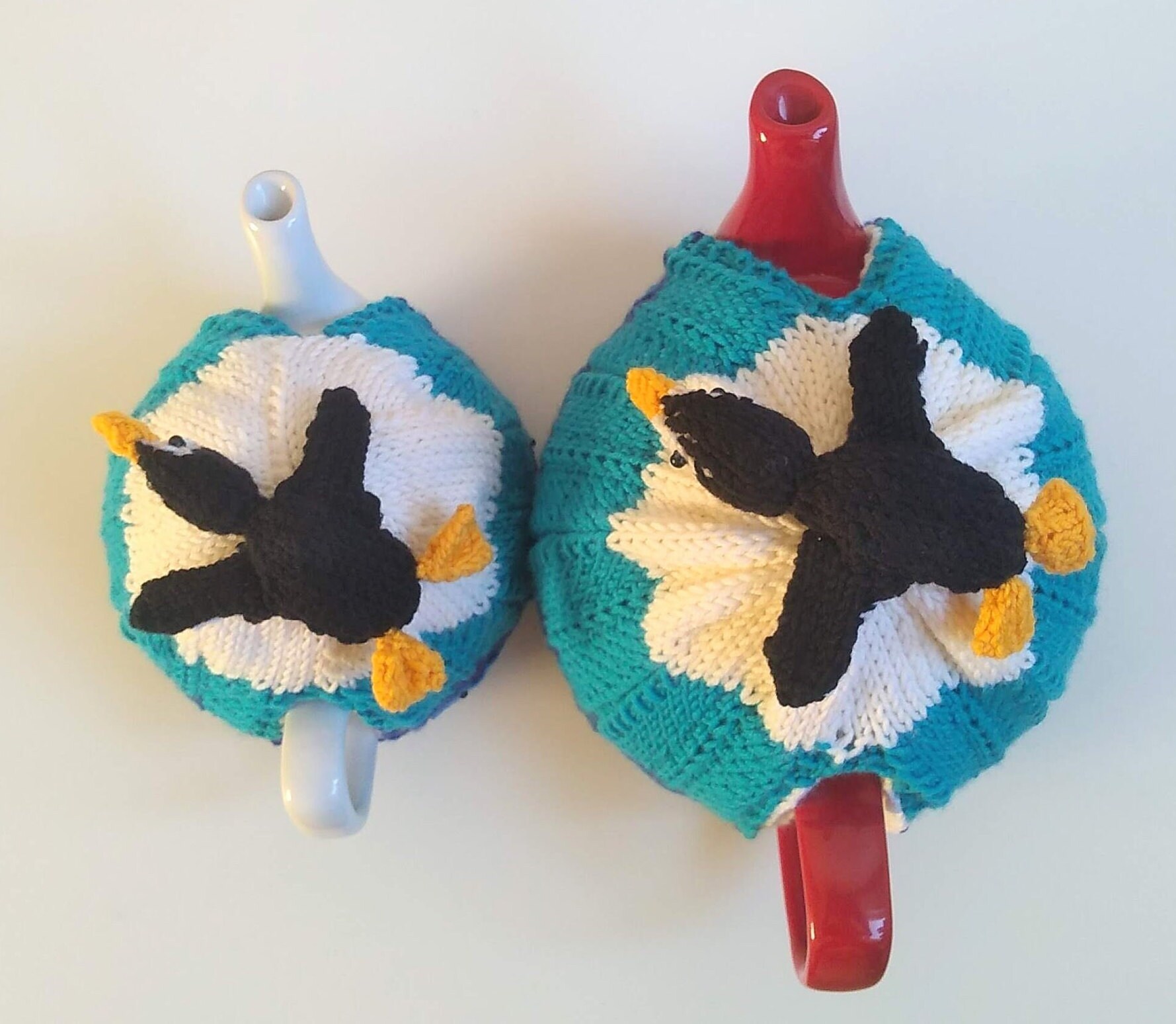Penguin Tea Cosy Knitting Pattern Download, PDF for Large and Small ...