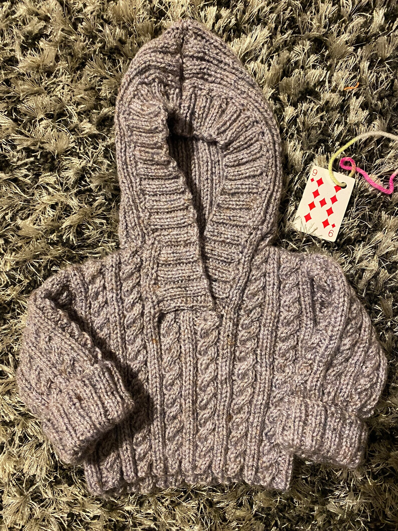 Hand Knitted Hooded Baby Cardigan Baby Sweater Baby Jumper - Etsy