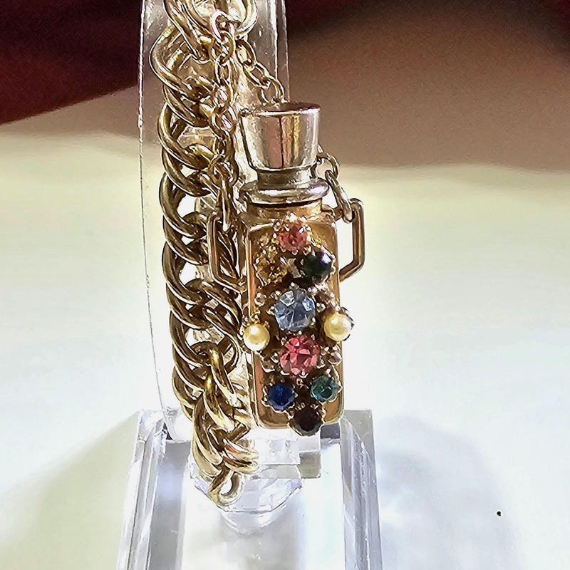 Perfume Bottle Charm - Etsy