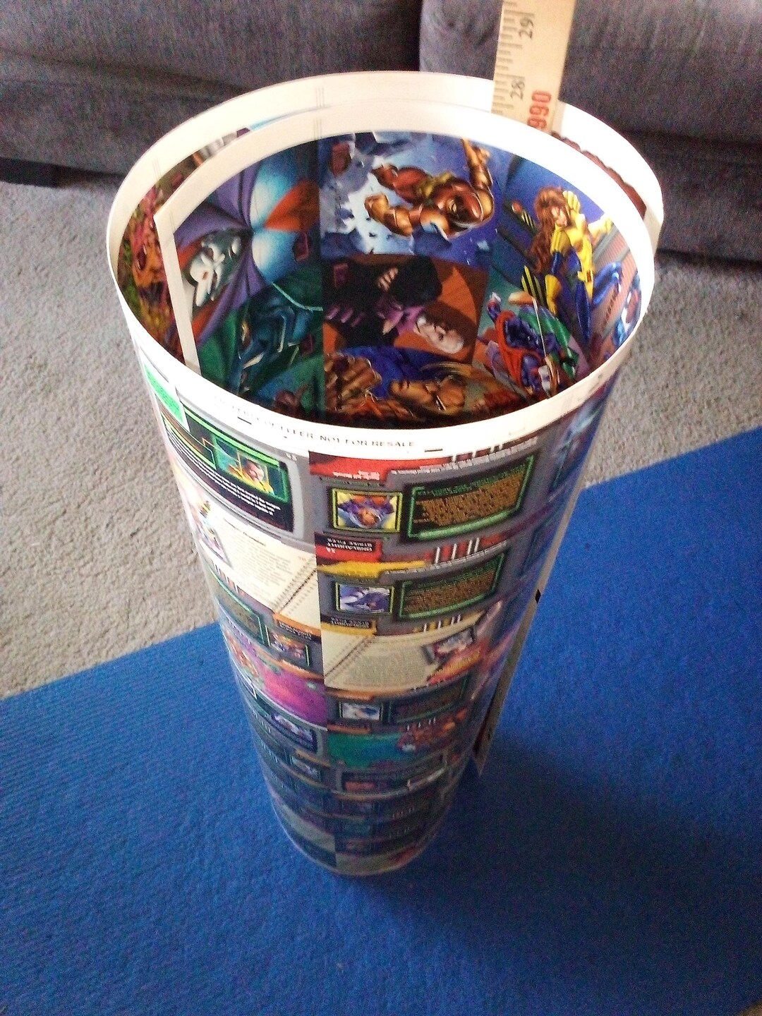 1996 Marvel Onslaught Uncut Card Sheet - Etsy